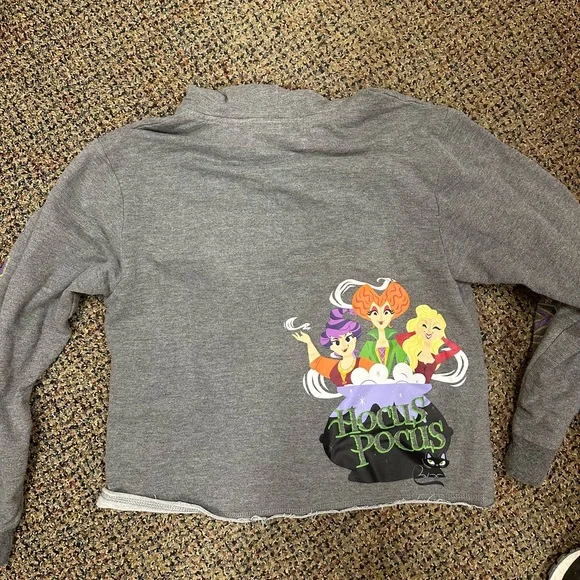 Disney | Other | Disney Hocus Pocus Amuck Amuck Amuck Crop Hoodie ...